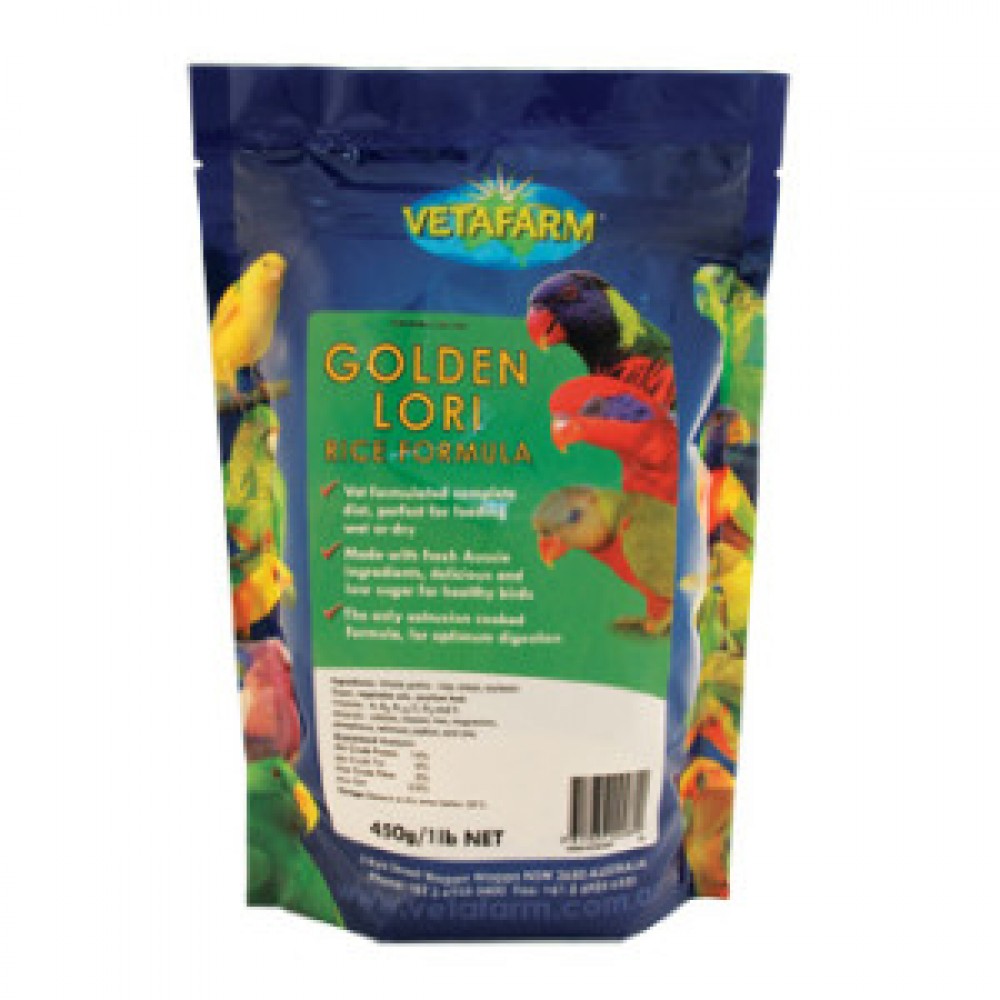 Vetafarm Golden Lori Rice Formula